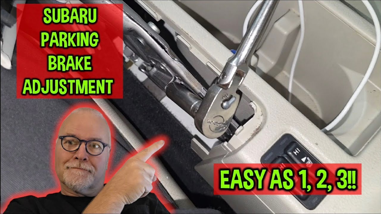Easy fix for a parking brake that won’t hold