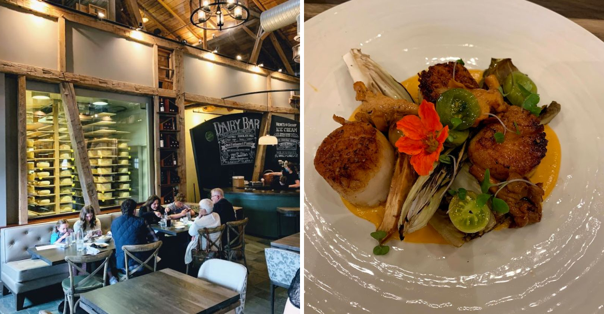 This Indiana farm-to-table spot features a seasonal menu inspired by ...