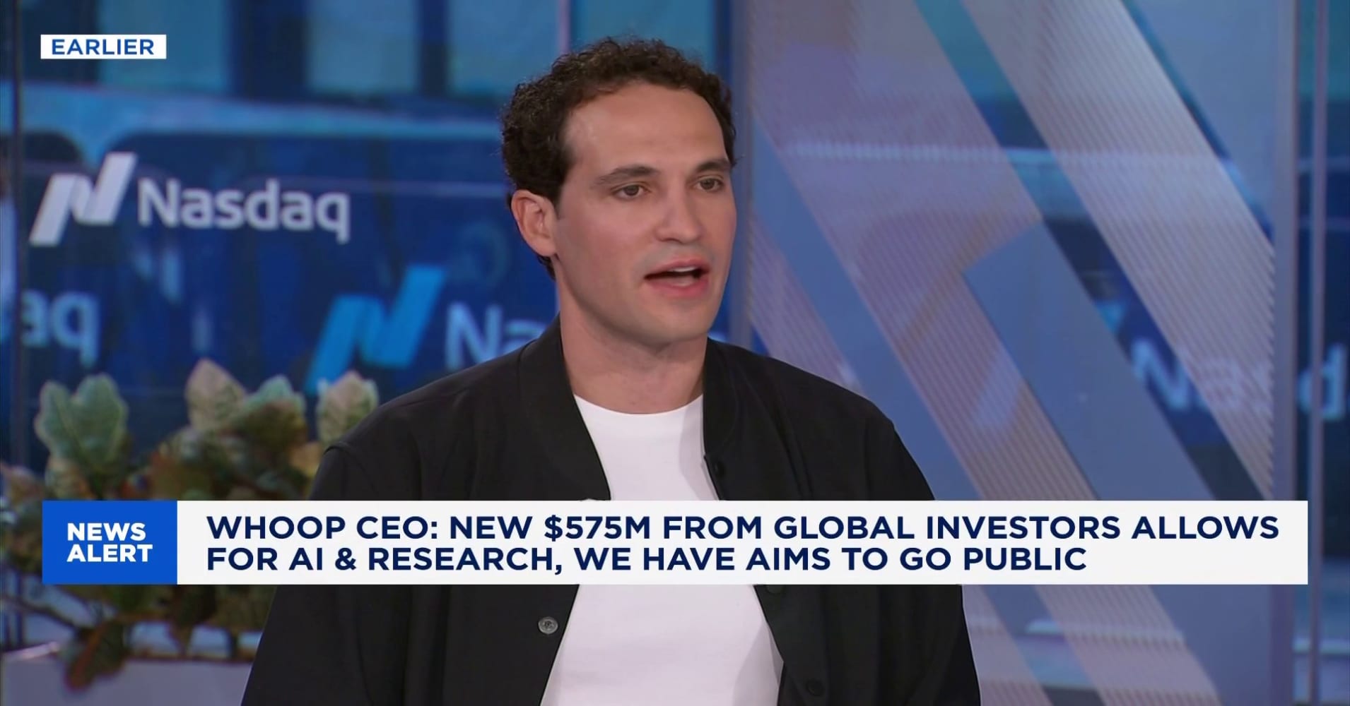 WHOOP CEO Will Ahmed on $575M funding round