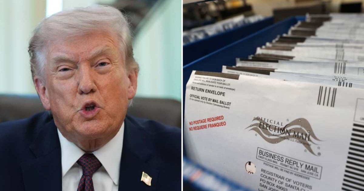 Trump signs order creating verified voter list, mail ballot limits ...