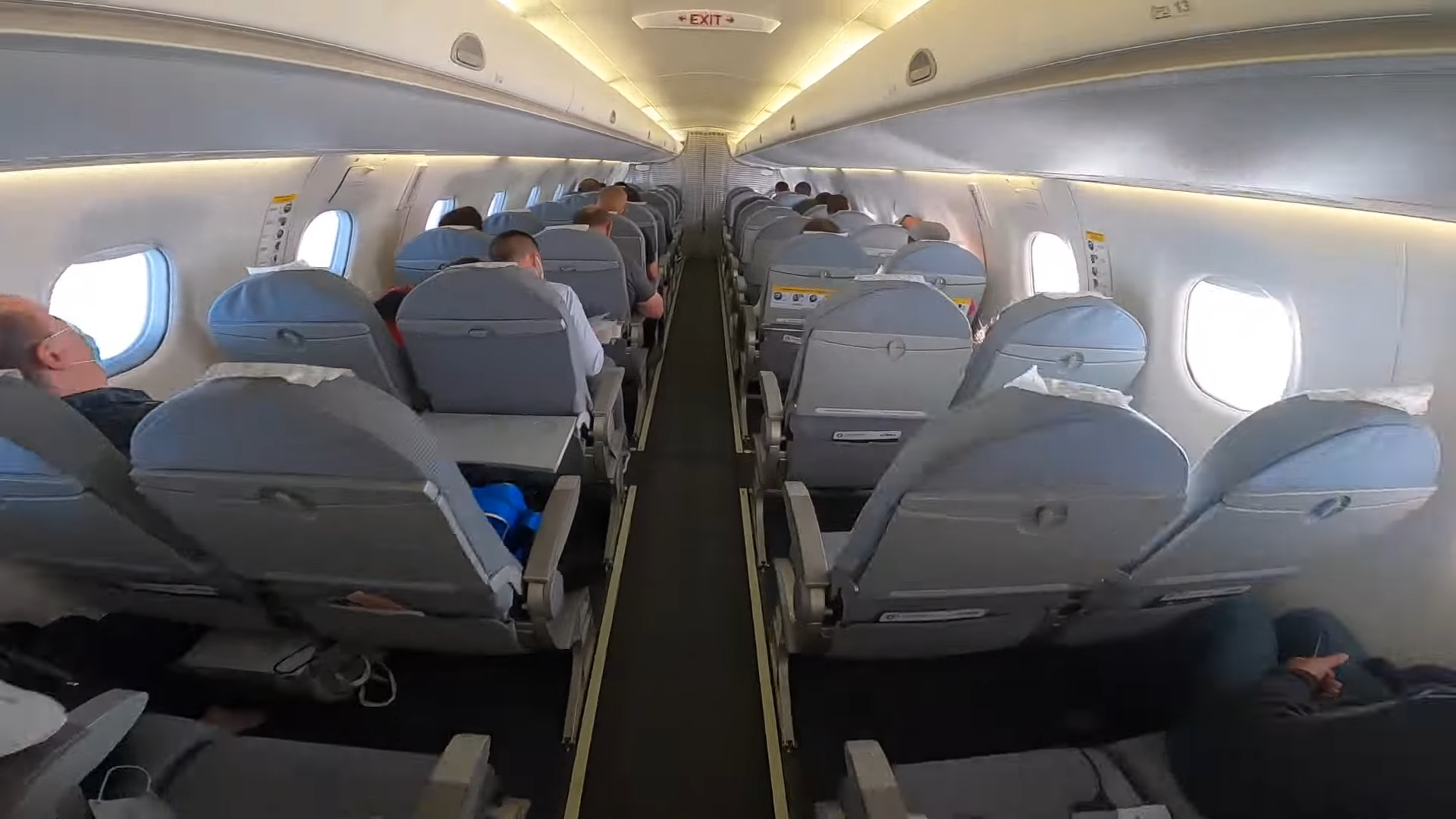 He thought business class would be perfect - he was wrong