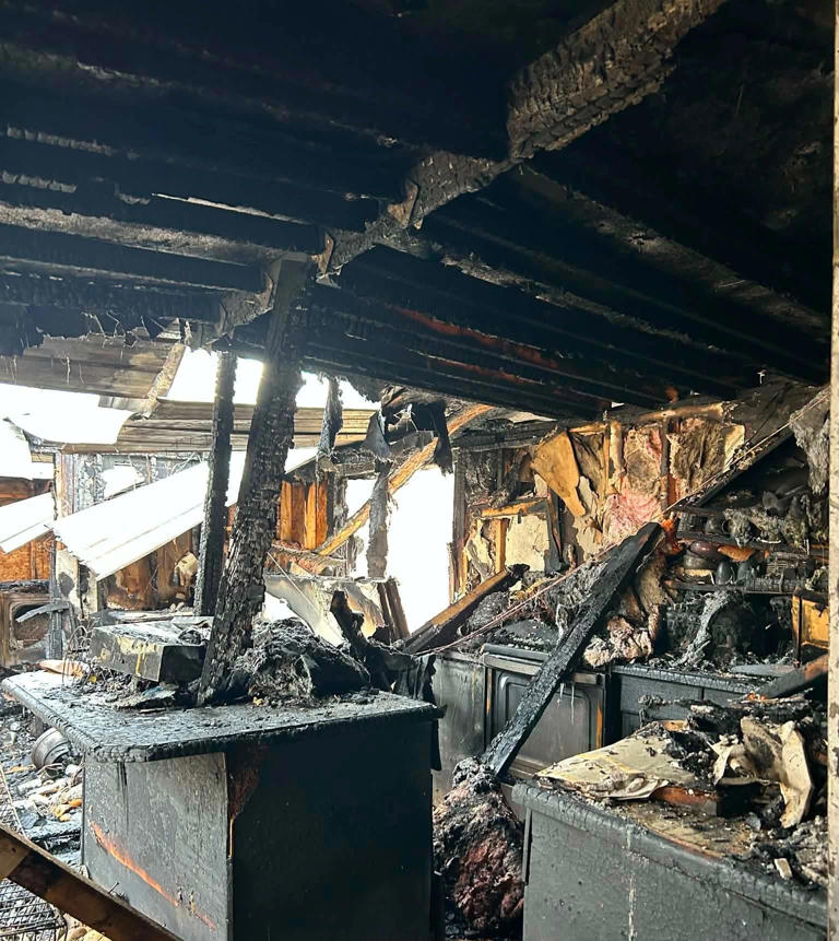 Yale mother, three daughters lose home in fire