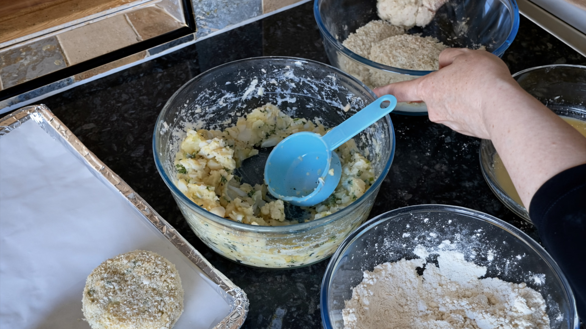 Simple potato cakes recipe step by step