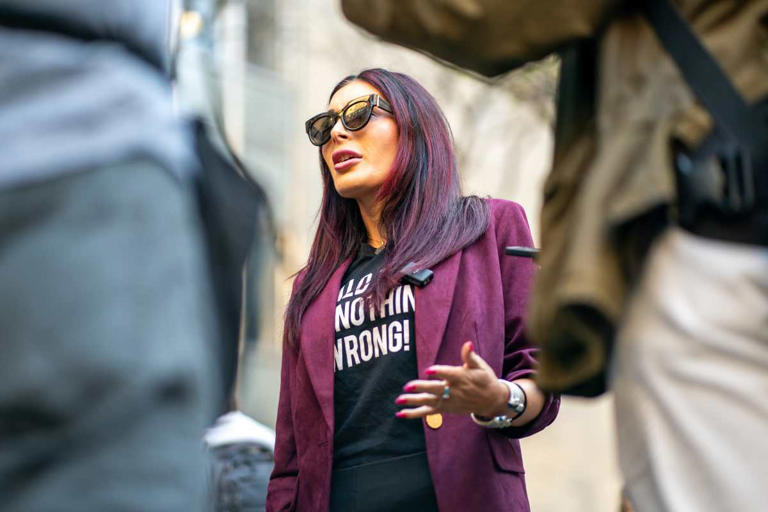 Laura Loomer claims Kristi Noem 'knew all about' husband Bryon's cross ...