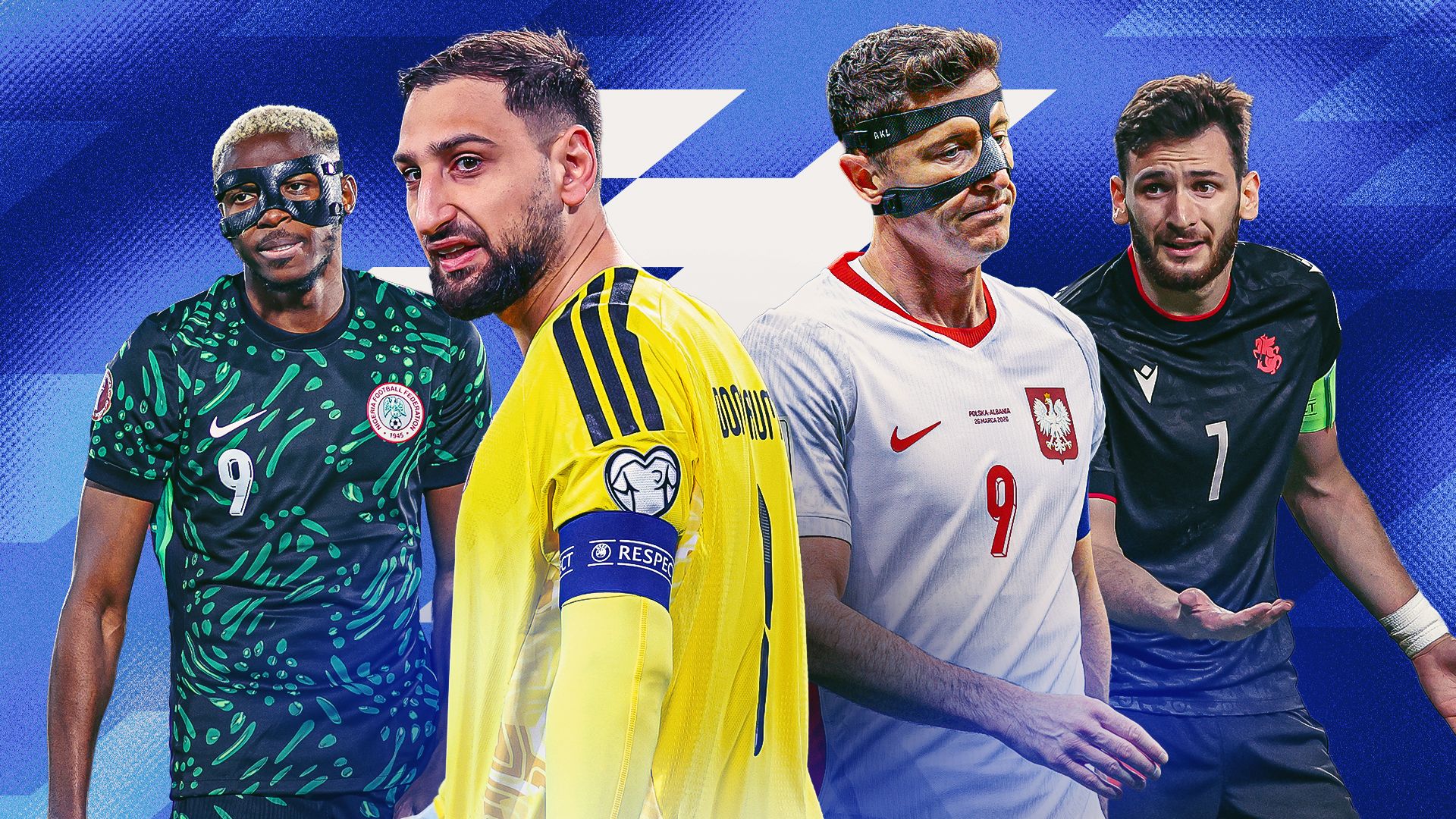 Gigi Donnarumma, Robert Lewandowski, Victor Osimhen and the biggest ...