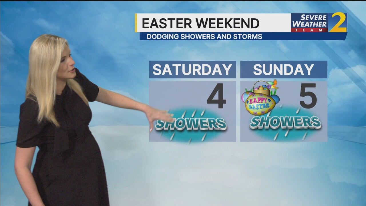 Isolated showers and storms to start April, more widespread rain in ...