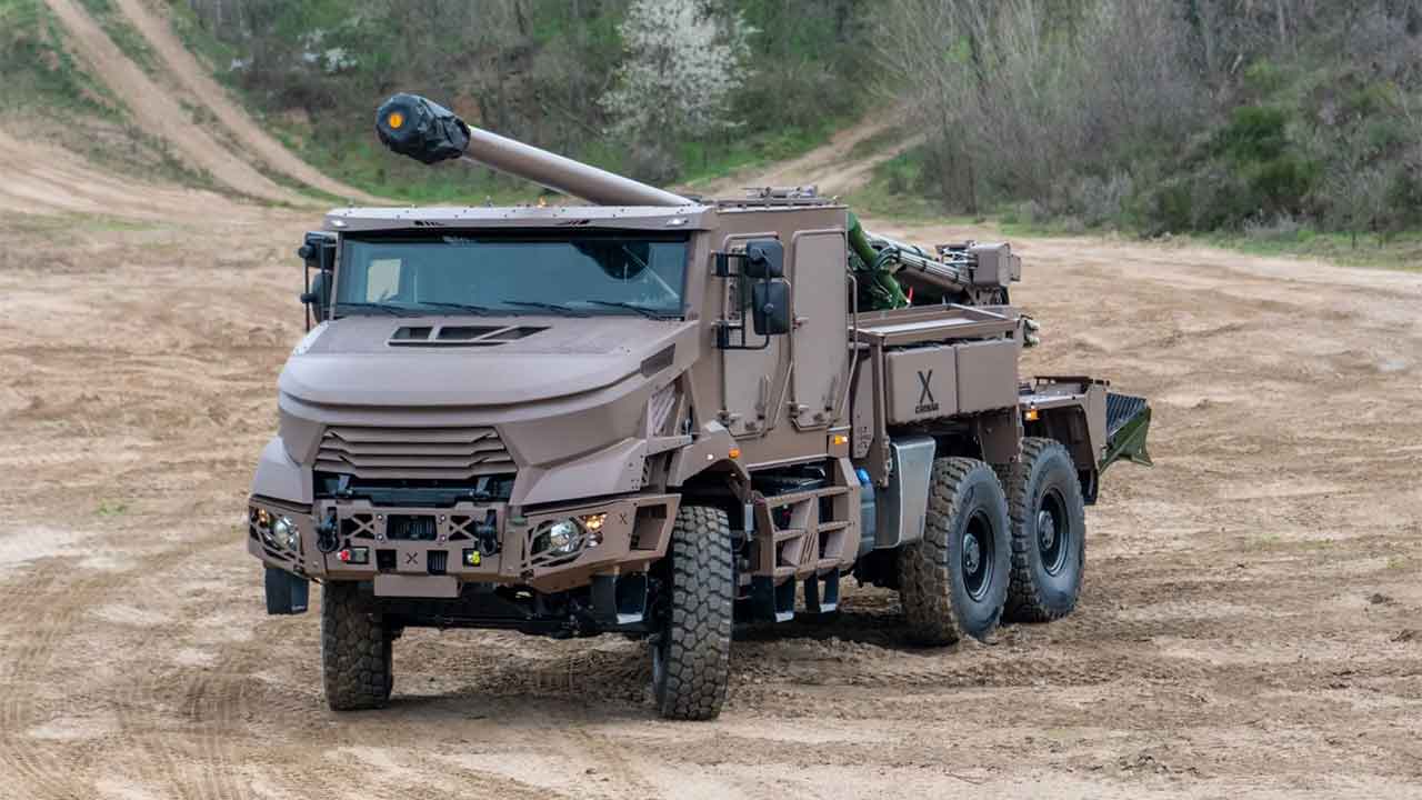 Armenia displays French CAESAR howitzers during military parade in Yerevan