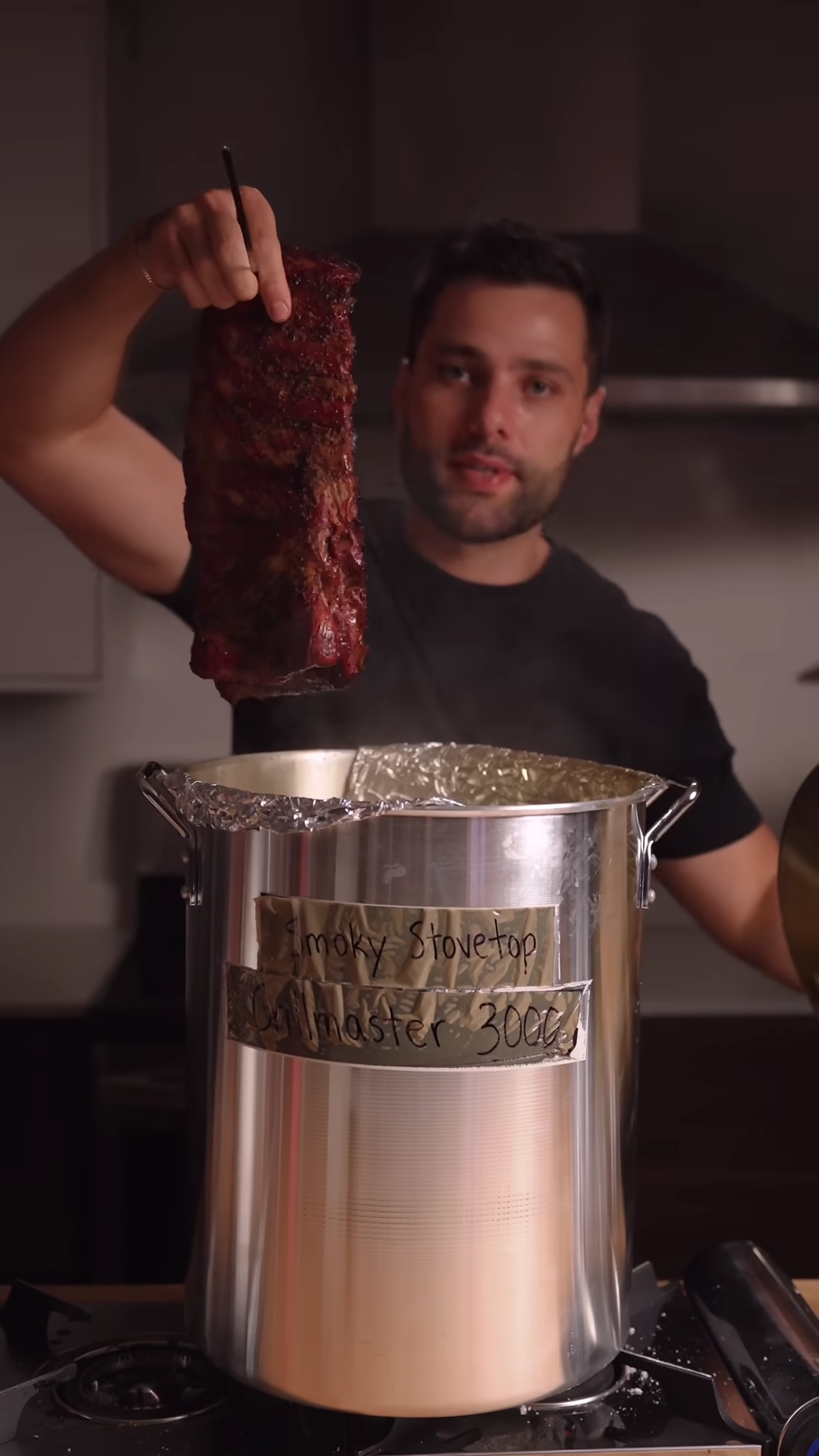This is how I smoke meat indoors, the American way of BBQ