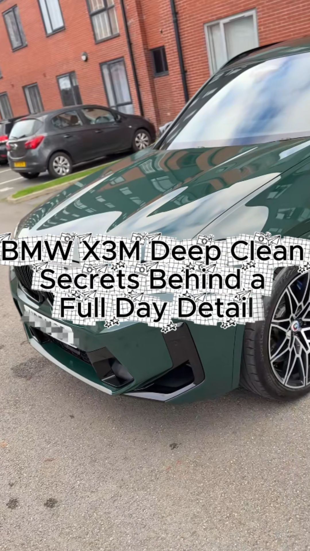 BMW X3M deep clean secrets behind a full day detail
