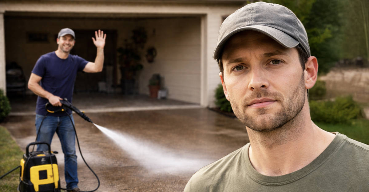My neighbor borrowed my power washer, then used it to start a driveway ...