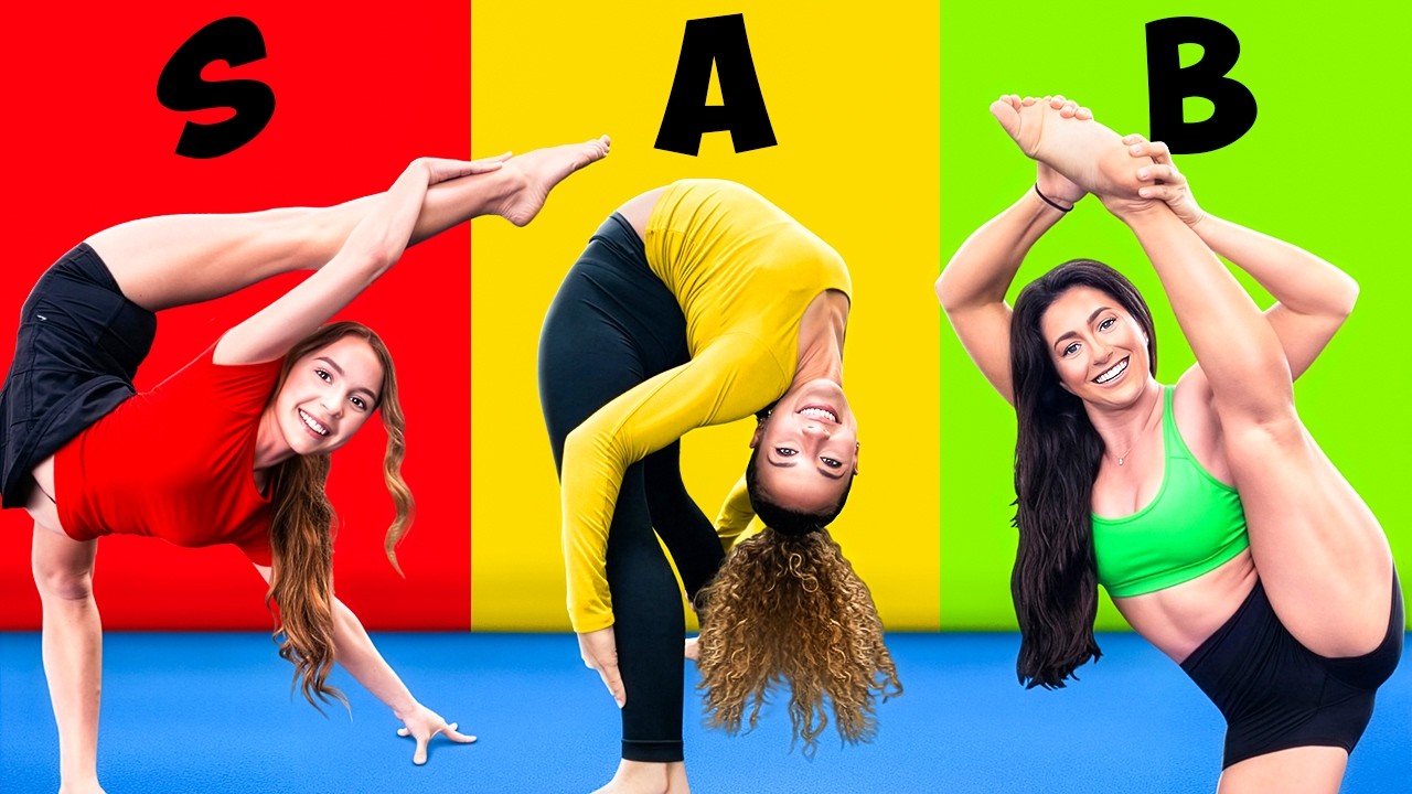 Experienced contortionist ranks extreme flexibility skills from best to ...