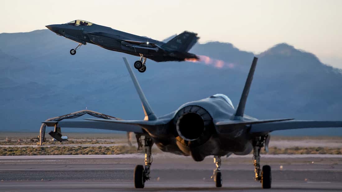 Absturz in Nevada: F-35A Lightning II stürzt bei Trainingsmission ab