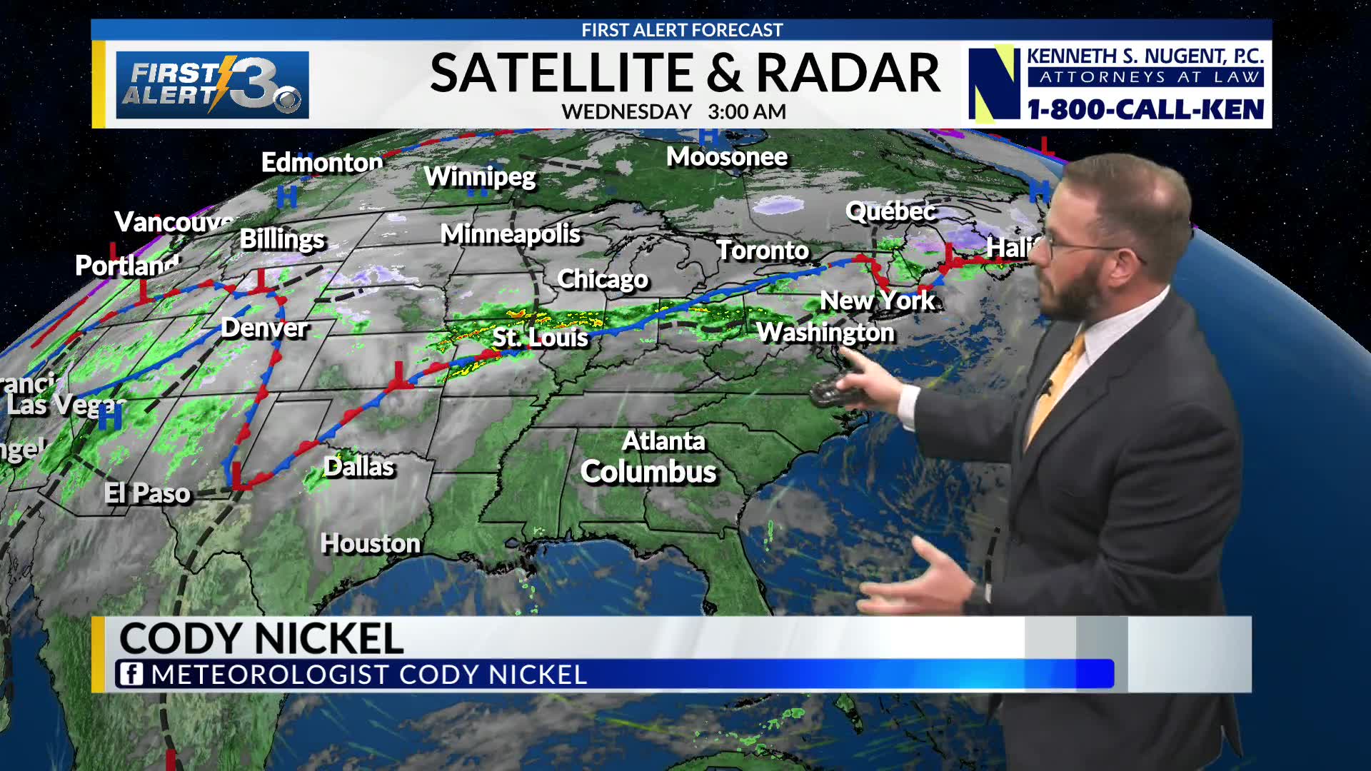 Wednesday morning weather update
