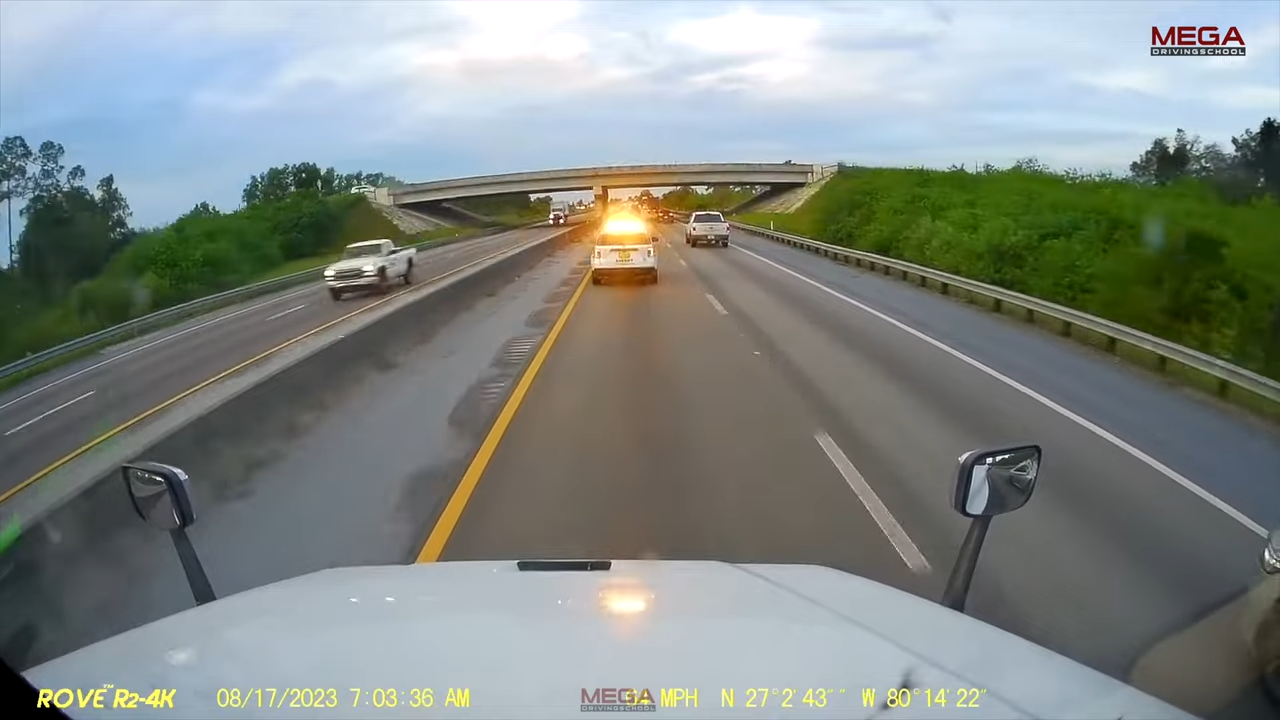 What happens when a cop tries to pull me over