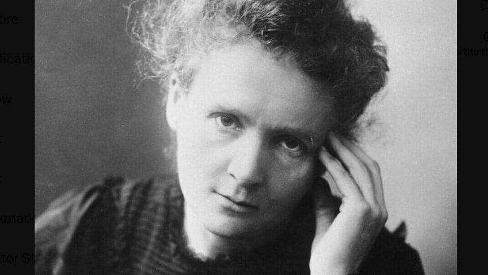 Quote of the day: Marie Curie's words of wisdom on personal growth ...