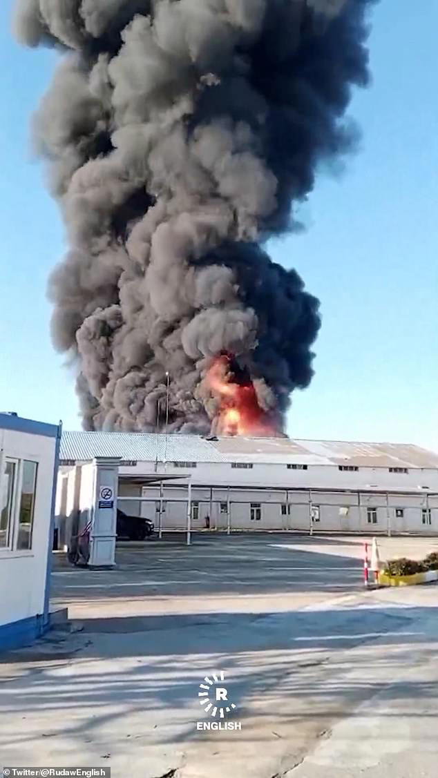 Drones 'strike British motor oil company' in Iraq after Iran warned ...
