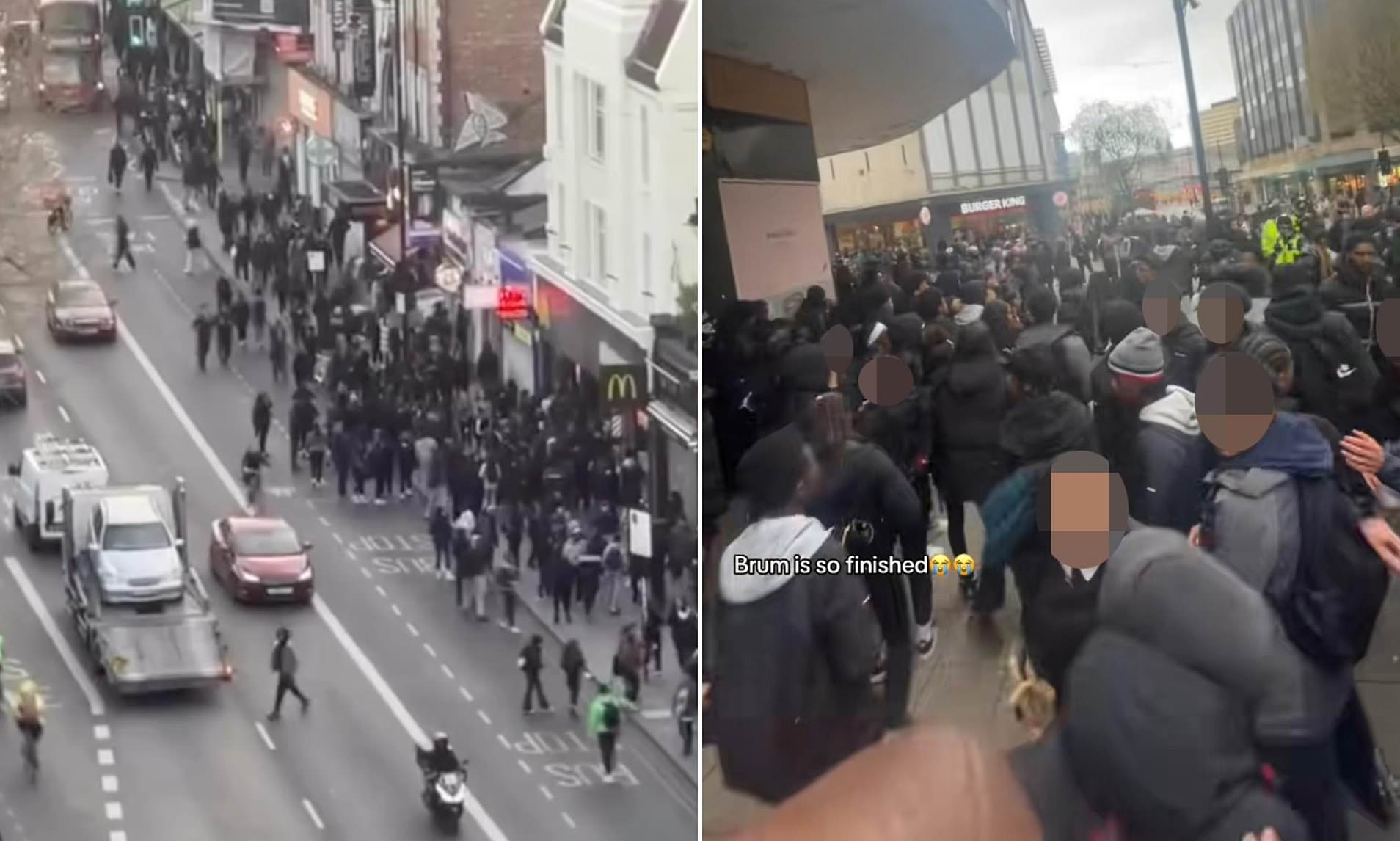 Met blame parents for Clapham mob chaos as six teen girls are arrested ...