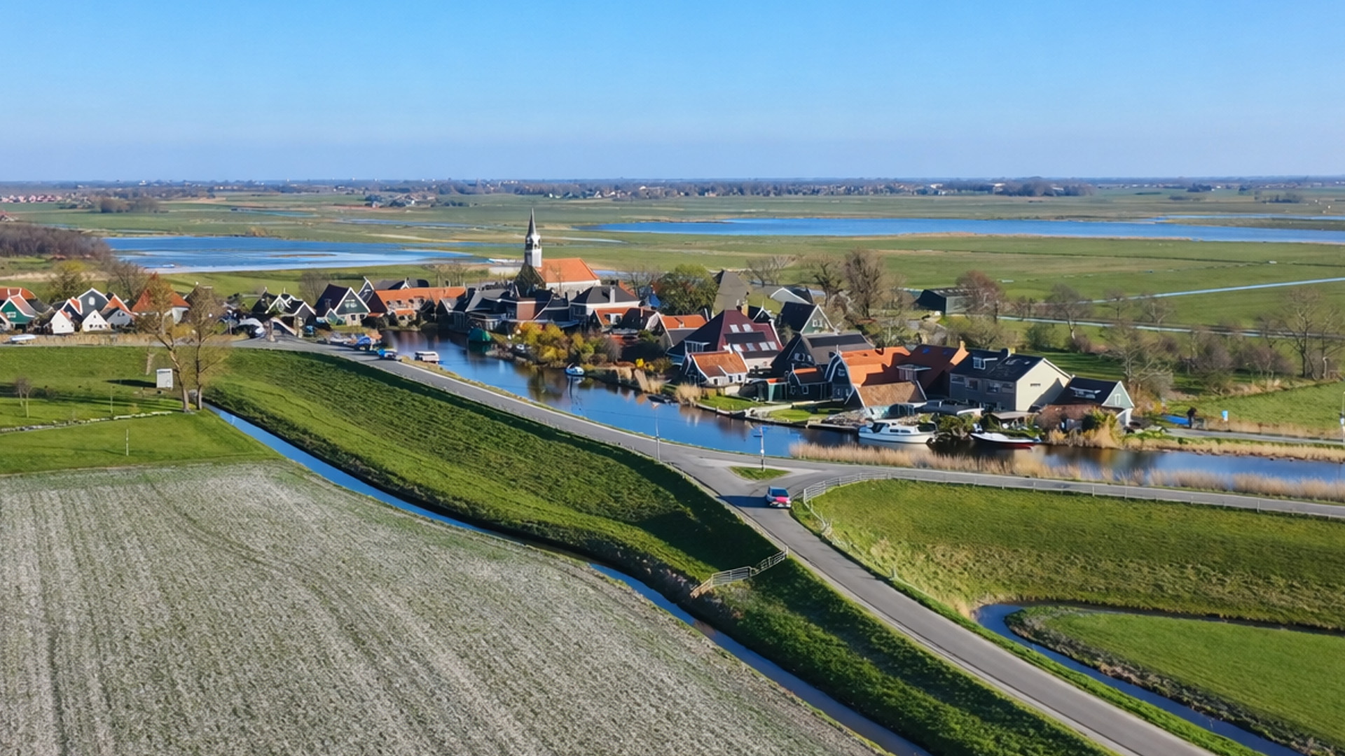 A community built around water control