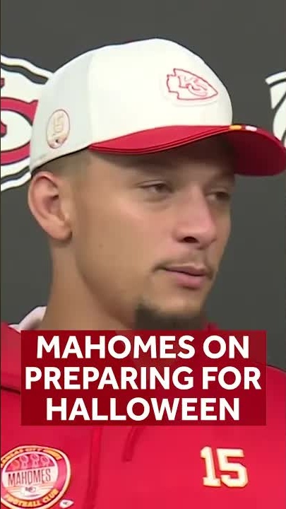 Patrick Mahomes talks family Halloween plans