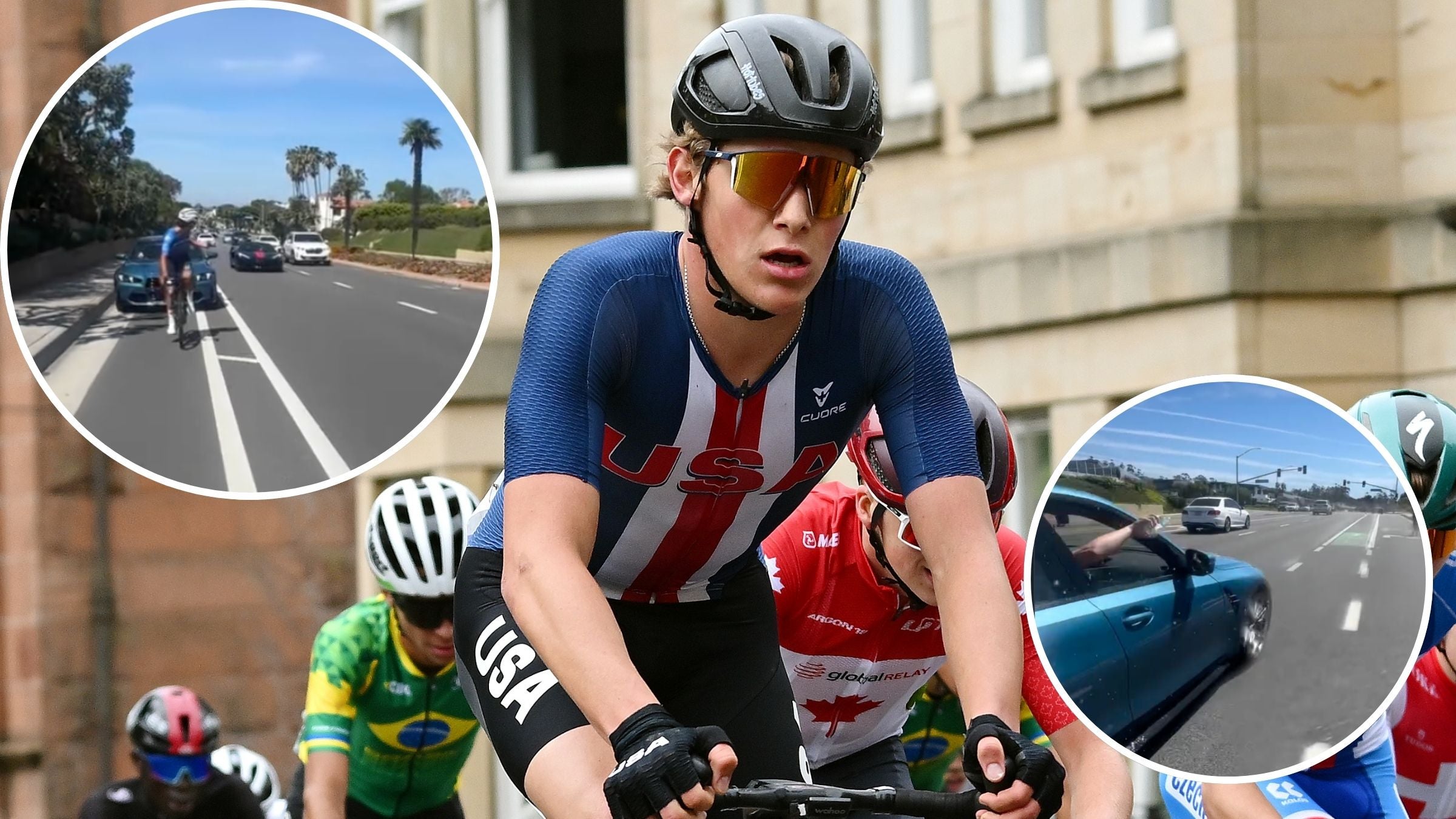 Suspect Arrested after Driver Threatens to Kill US Crit Champion in ...