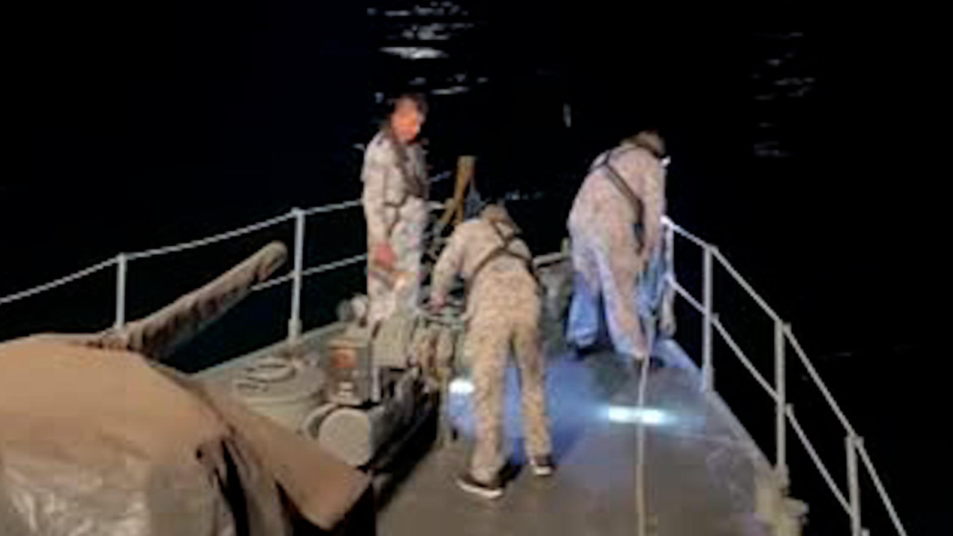 Navy saves four crew as fishing boat hits rocks off coast