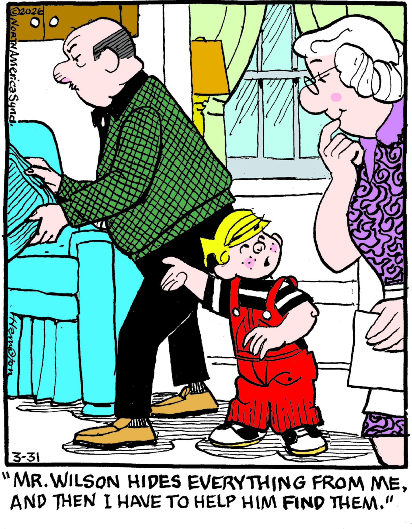Dennis the Menace by H Ketcham, M Hamilton & R Ferdinand