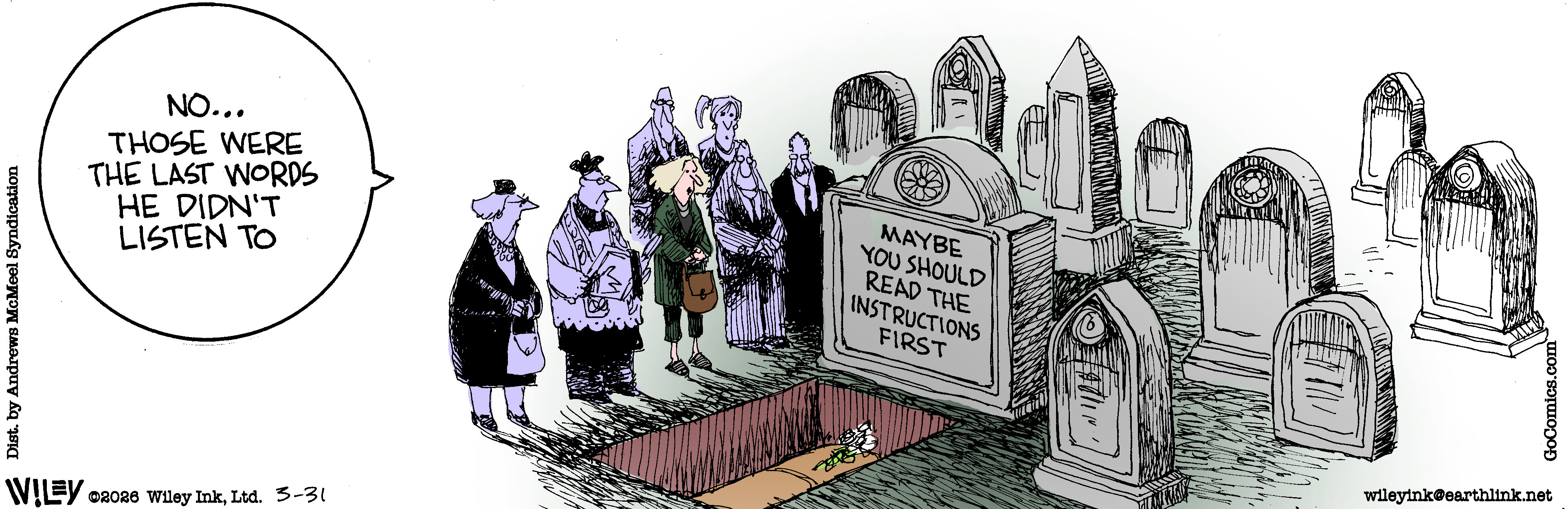 Non Sequitur by Wiley Miller