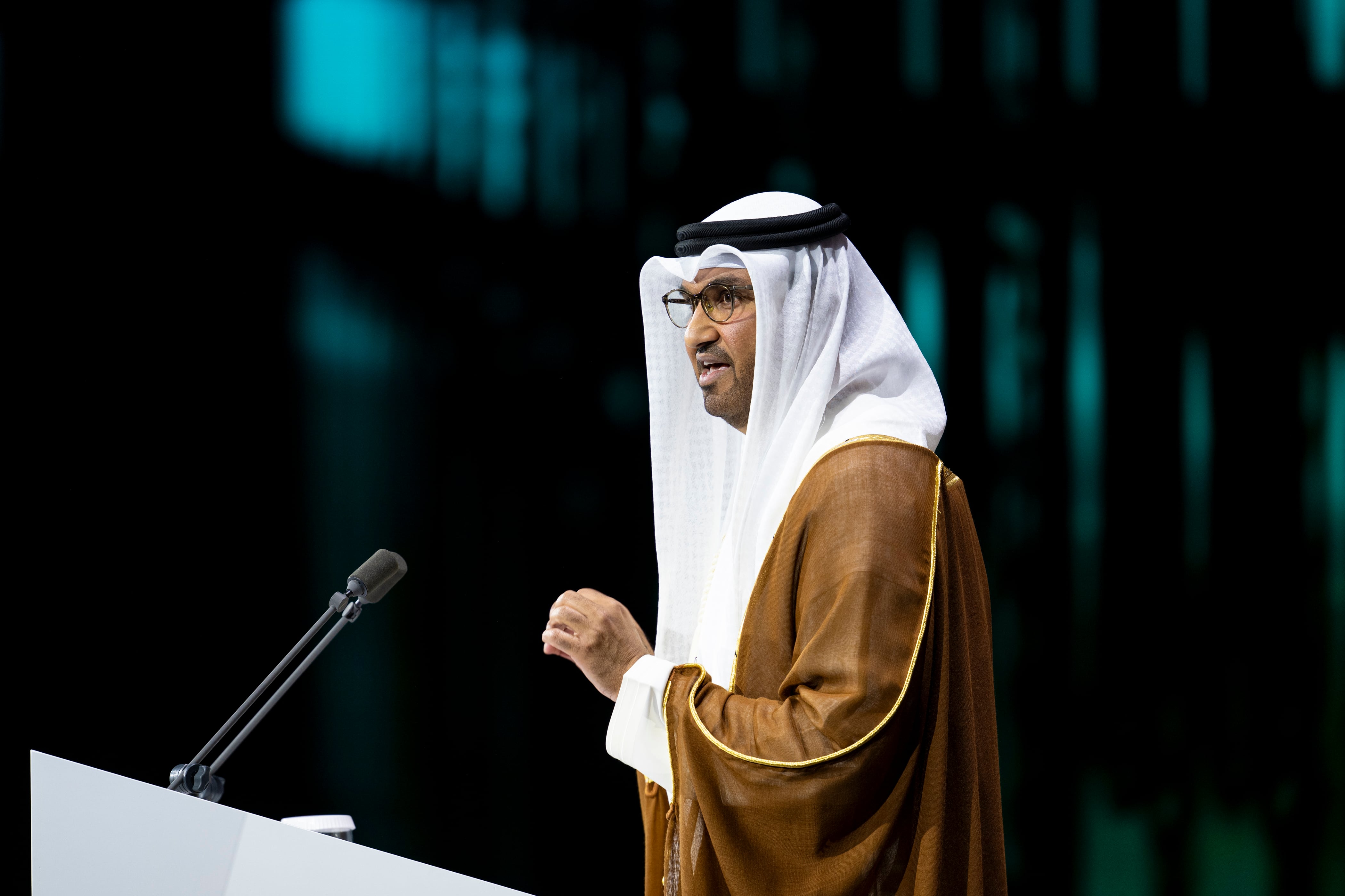 Dr Sultan Al Jaber accuses Iran of 'global economic extortion' in ...