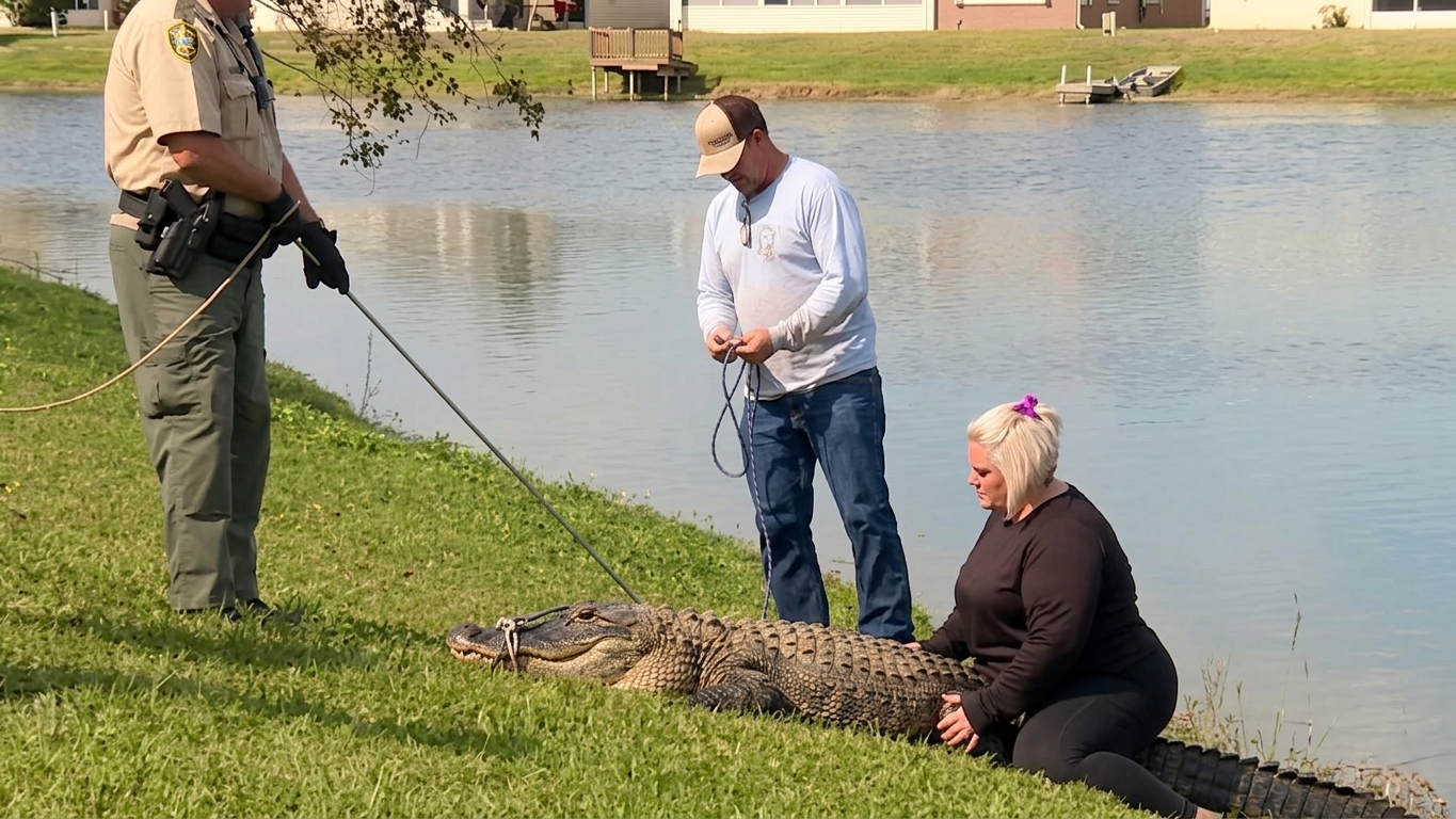 This 11-foot alligator killed a woman - and people just watched