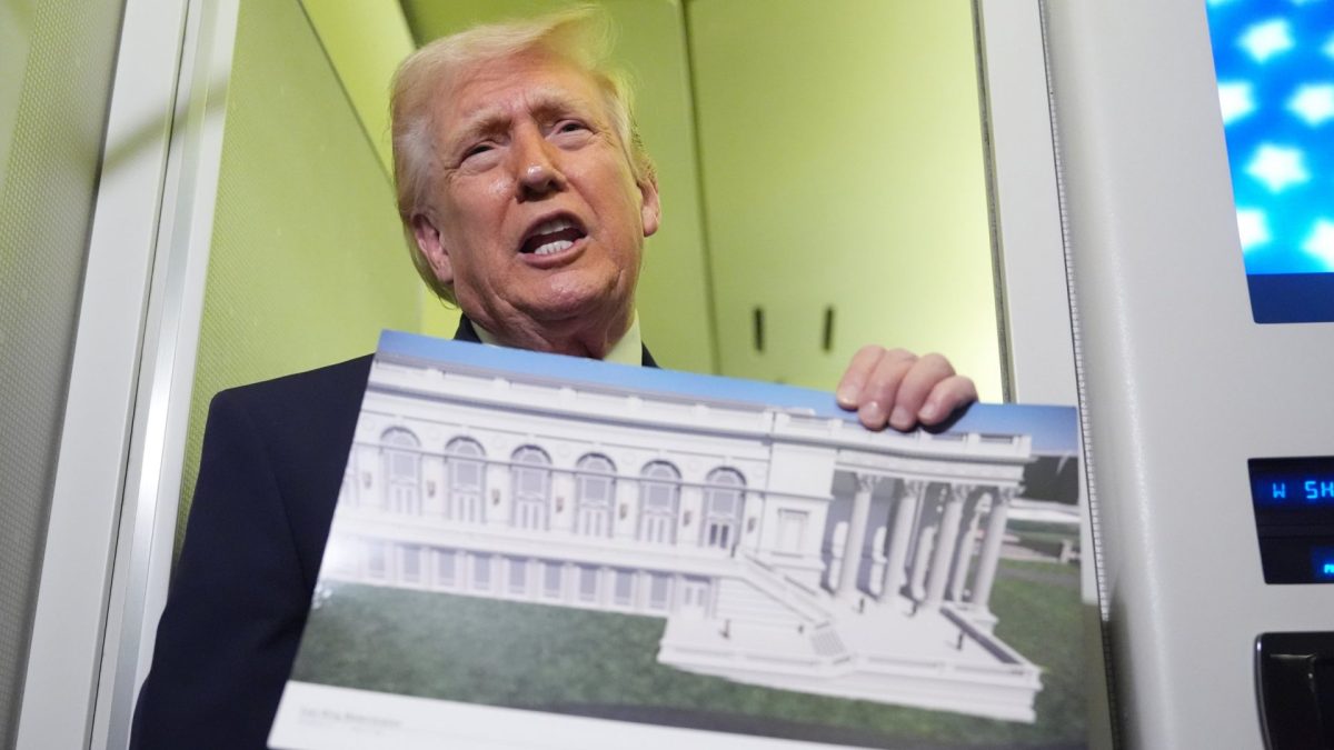 In pictures: Trump’s golden temple is a monument to his colossal ego