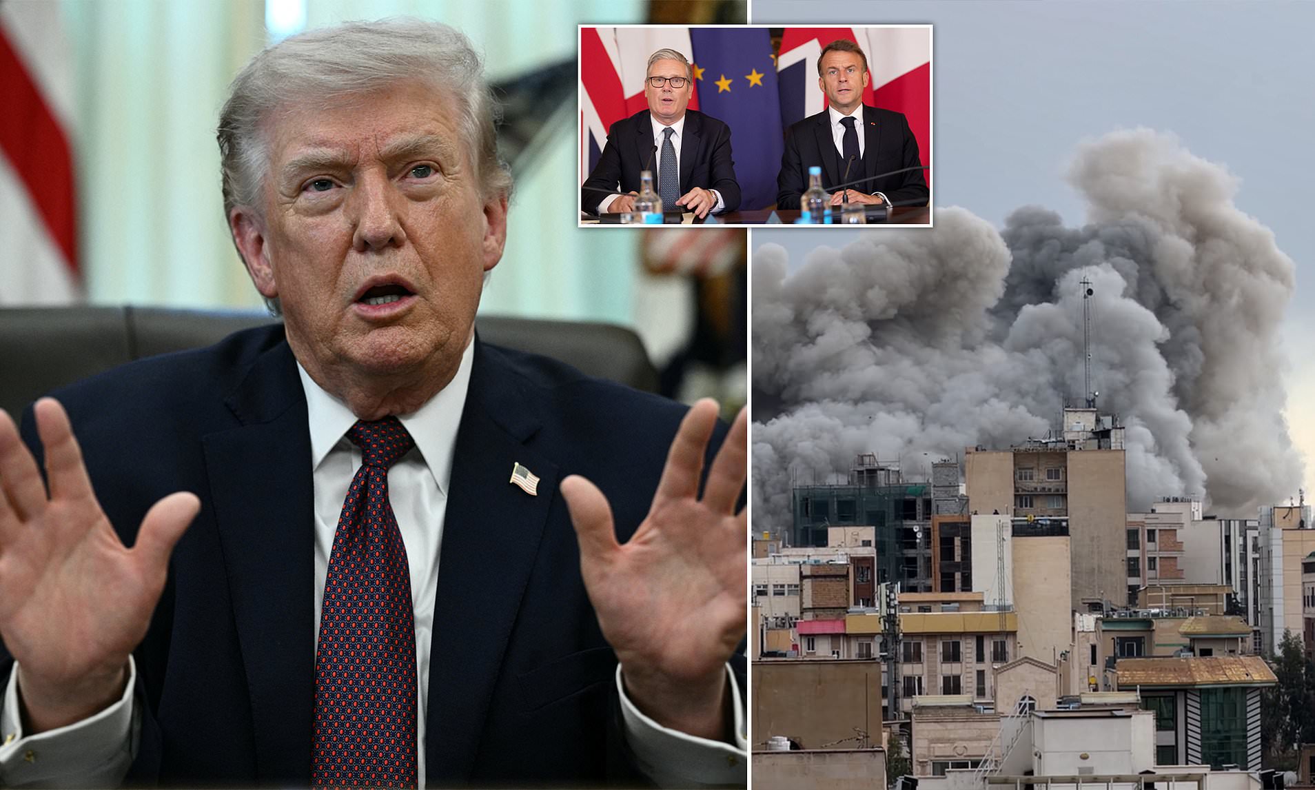 Trump reveals he'll torch NATO in landmark speech tonight