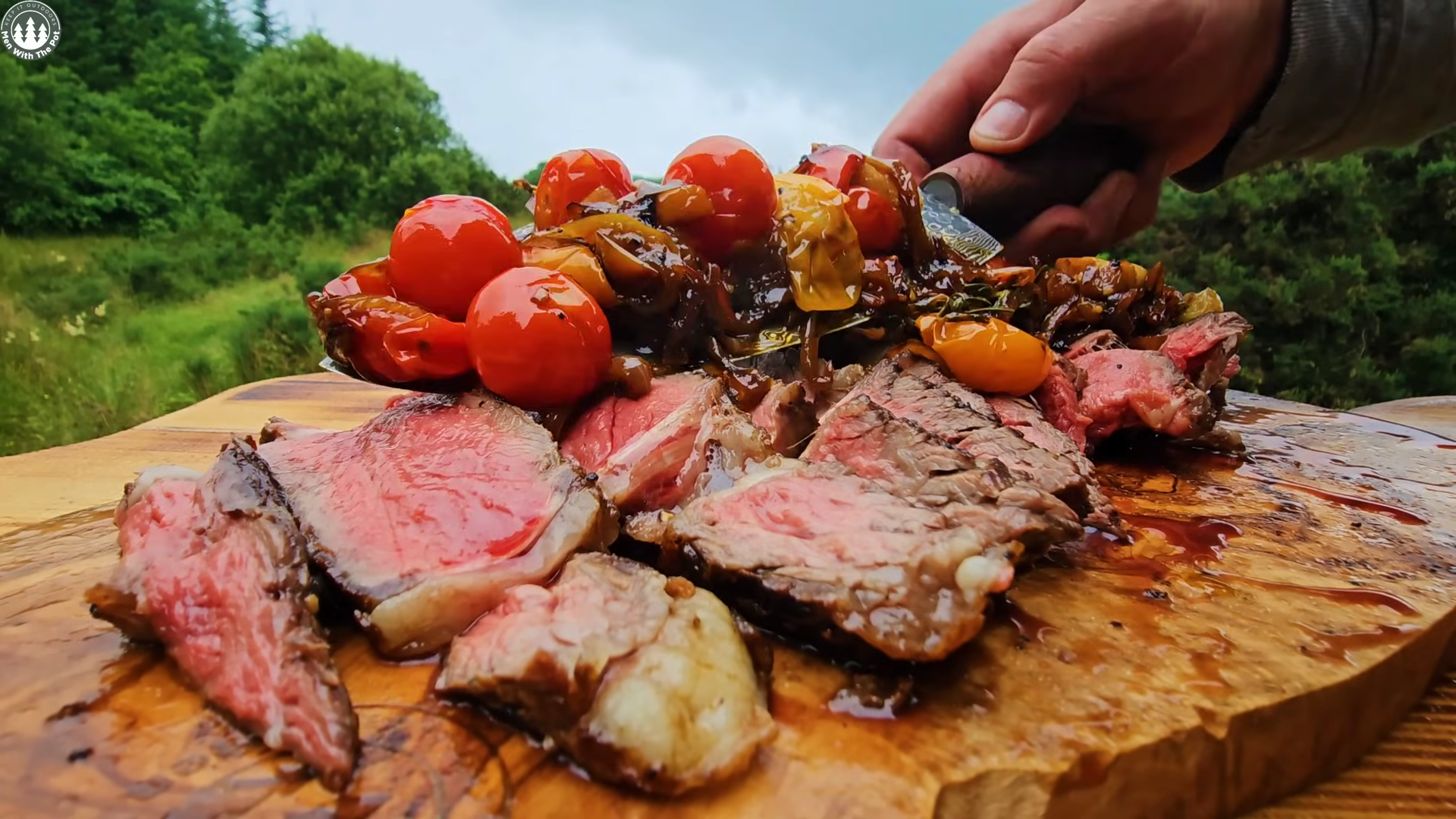 Why this tomahawk ribeye feels different over fire