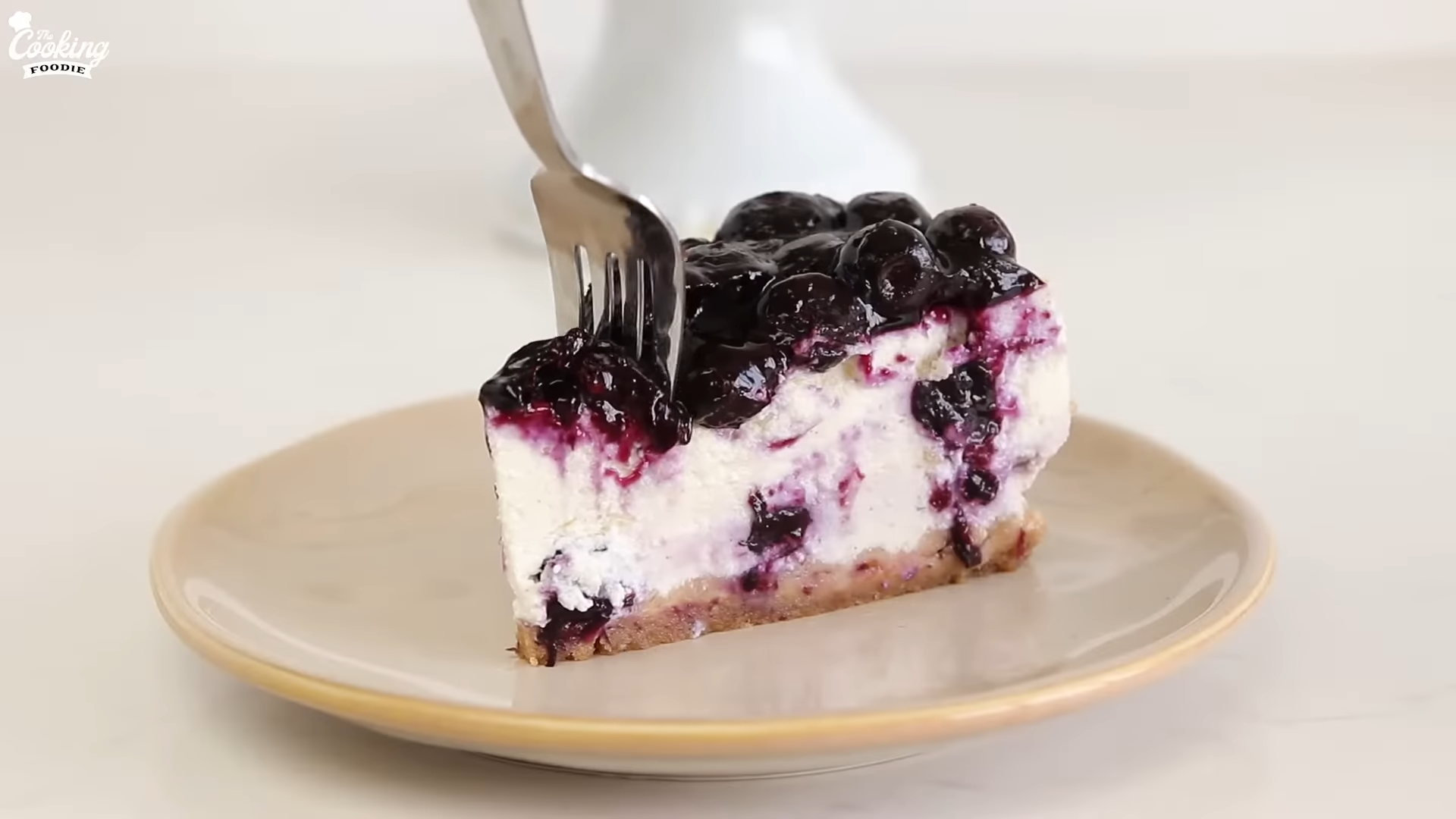 Who needs dessert out when this blueberry cheesecake recipe steals the show
