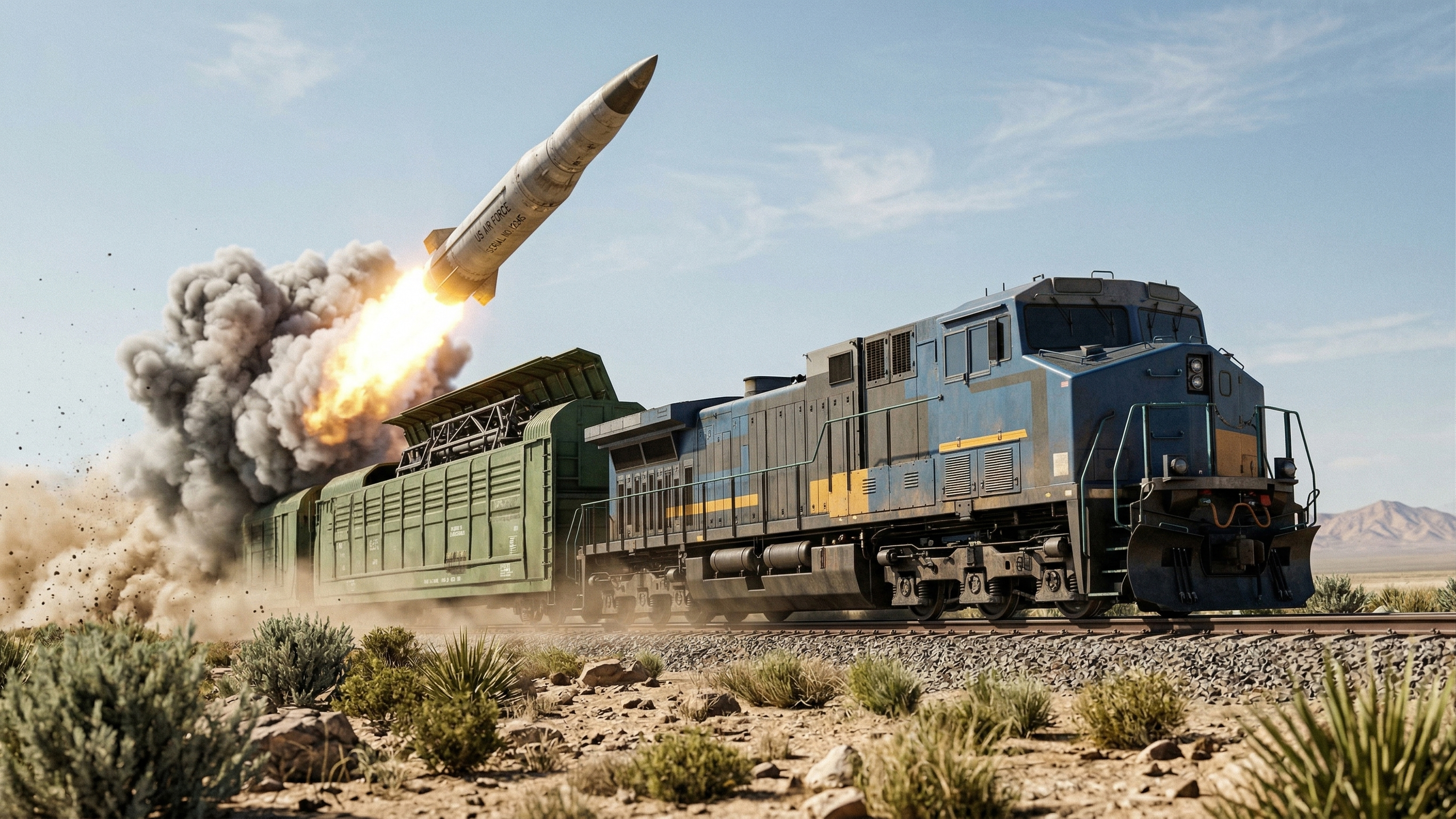 America’s secret nuclear missile train that never left the tracks