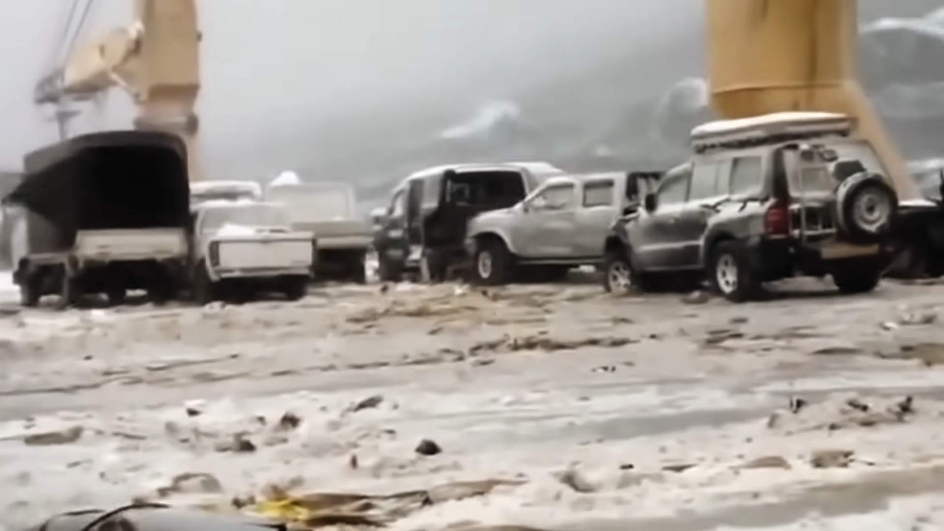 Watch what happened when a typhoon hit this packed ferry