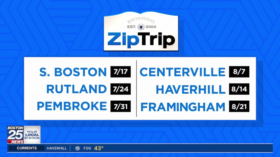 2026 Zip Trip season: Boston 25 reveals the Mass. communities we’ll be ...
