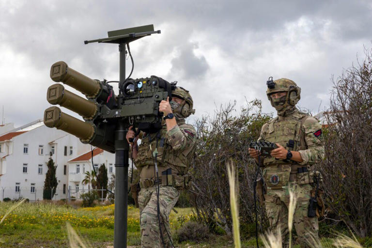 UK forces unveil triple missile launcher in Cyprus amid tensions