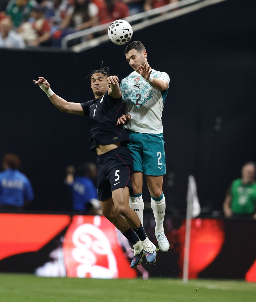 Soccer: Portugal shuts out United States in friendly