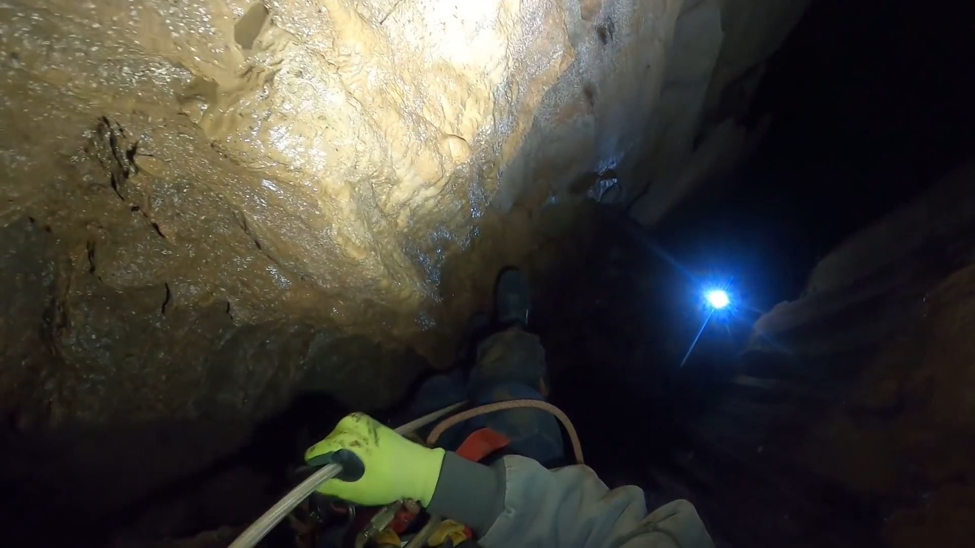 They found a cave no one had named - then a falling rock smashed into ...