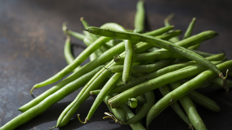Green beans always taste better at a restaurant and it's clear why