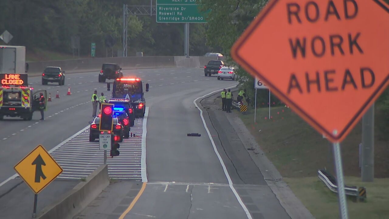 2 dead in pair of crashes that shut down I-285 for hours