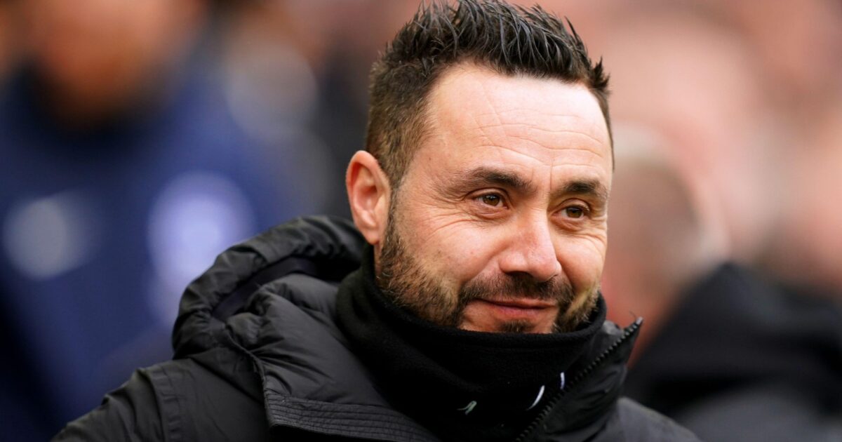 Roberto De Zerbi flukes his way high onto the best-paid Premier League ...