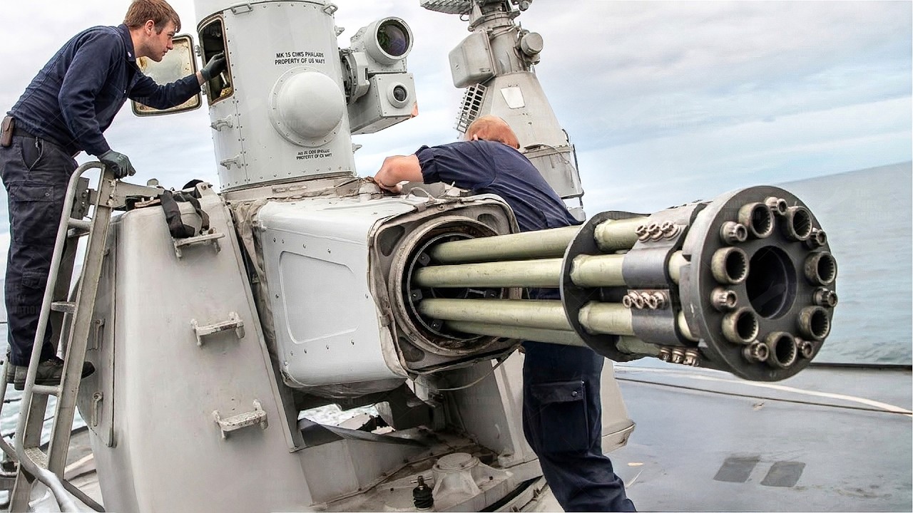 Loading & Firing Powerful CIWS in Middle of the Ocean