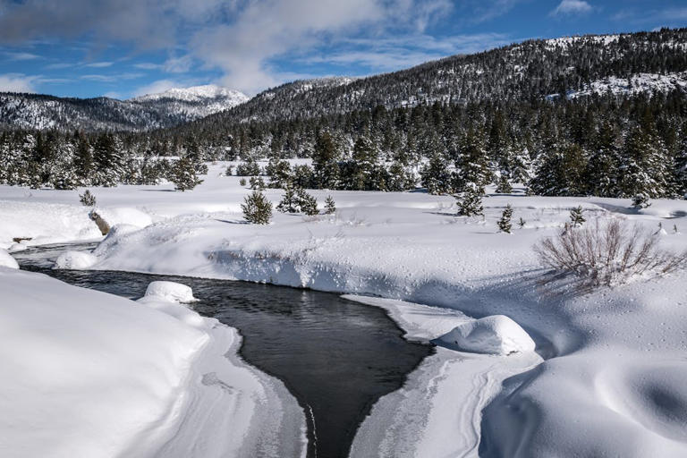 Winter’s alarmingly low snowpack offers a glimpse of the changing ...