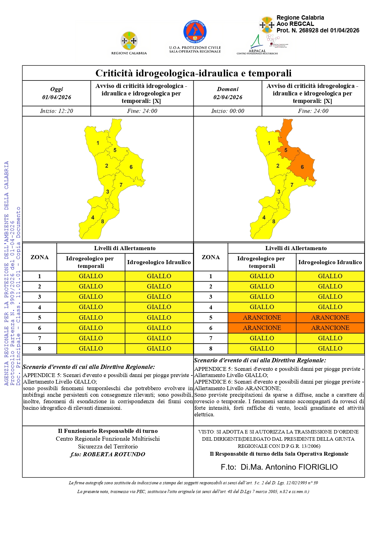 Meteo, il maltempo insiste in Calabria: oggi allerta arancione nella ...