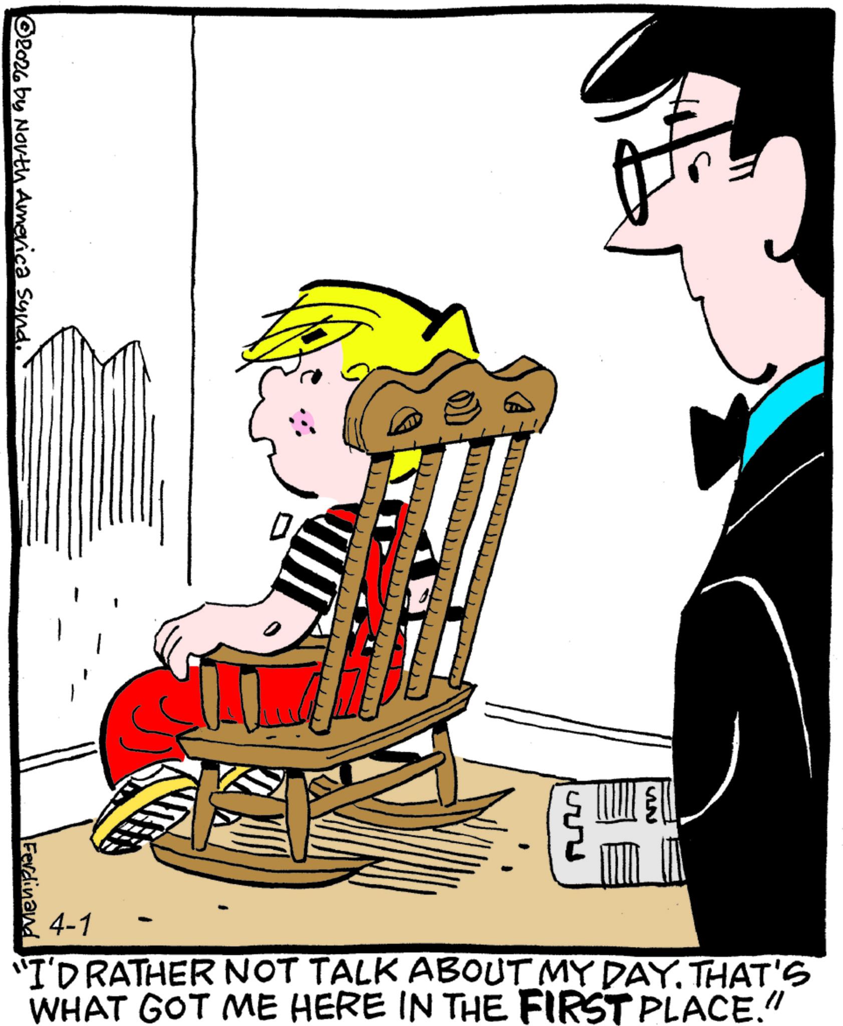 Dennis the Menace by H Ketcham, M Hamilton & R Ferdinand
