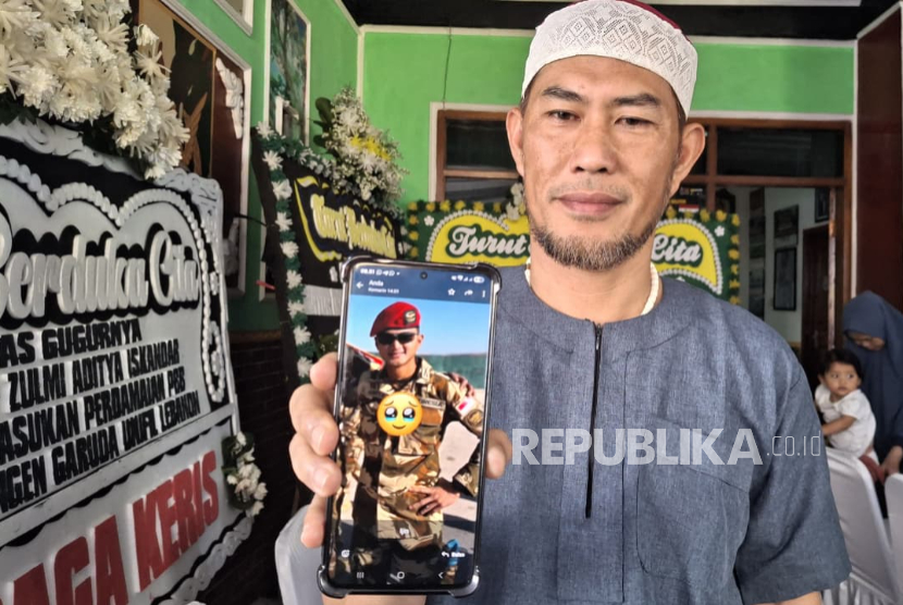 Lirih sang ayah kenang Mayor Anumerta Zulmi gugur di Lebanon