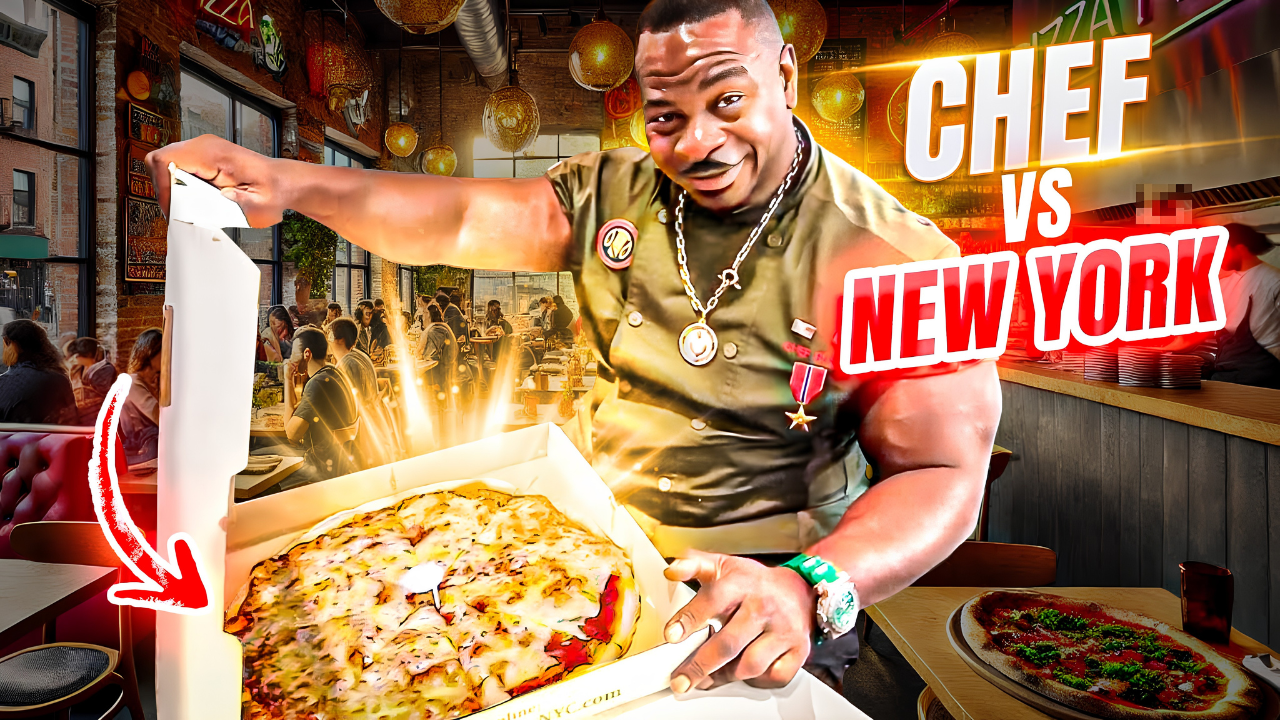 Chef Rush in NYC! Pushup challenge, best eats, and donut day!