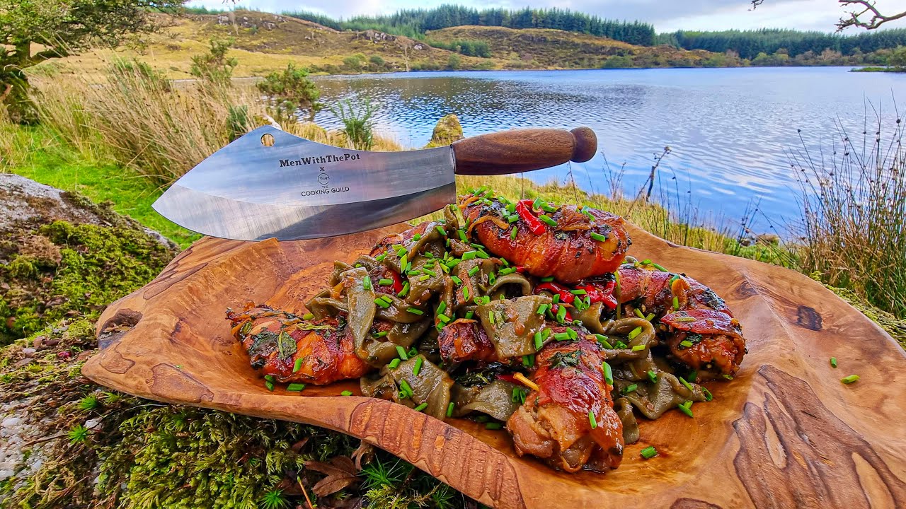 Watch how this crispy sea dish and bacon come together in nature