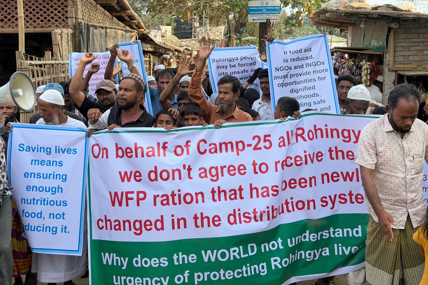 Food assistance slashed for hundreds of thousands of Rohingya refugees ...